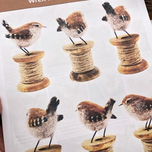 Felt and Dandy Wren Kit Instruction Download - Etsy