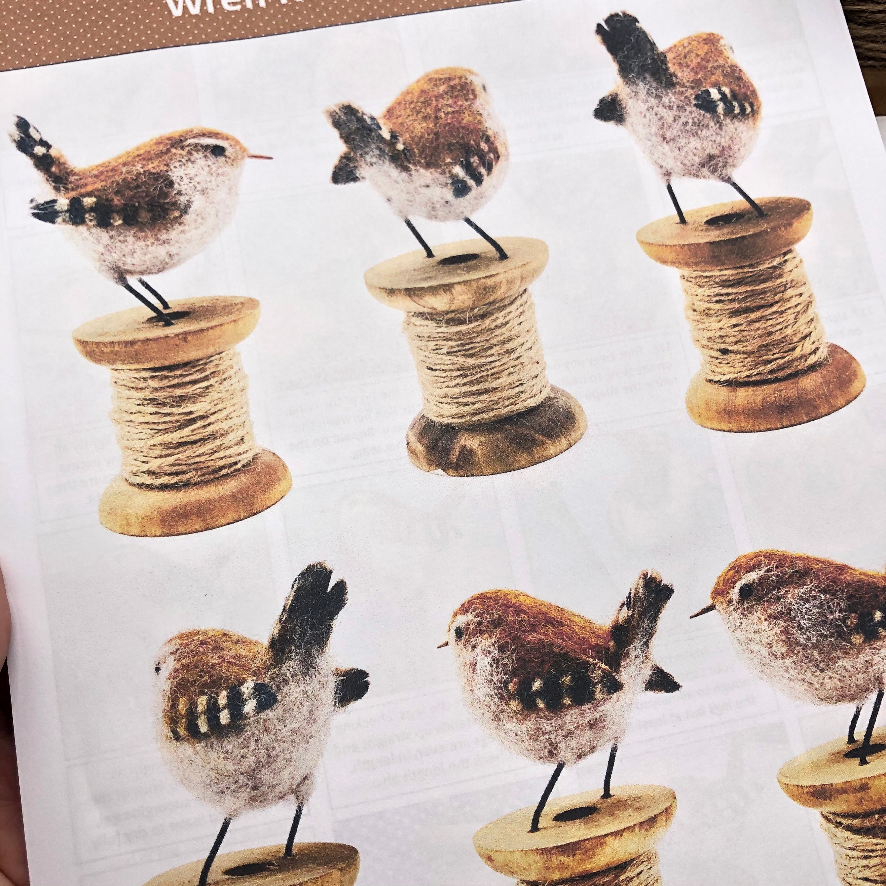 Felt and Dandy Wren Kit Instruction Download - Etsy