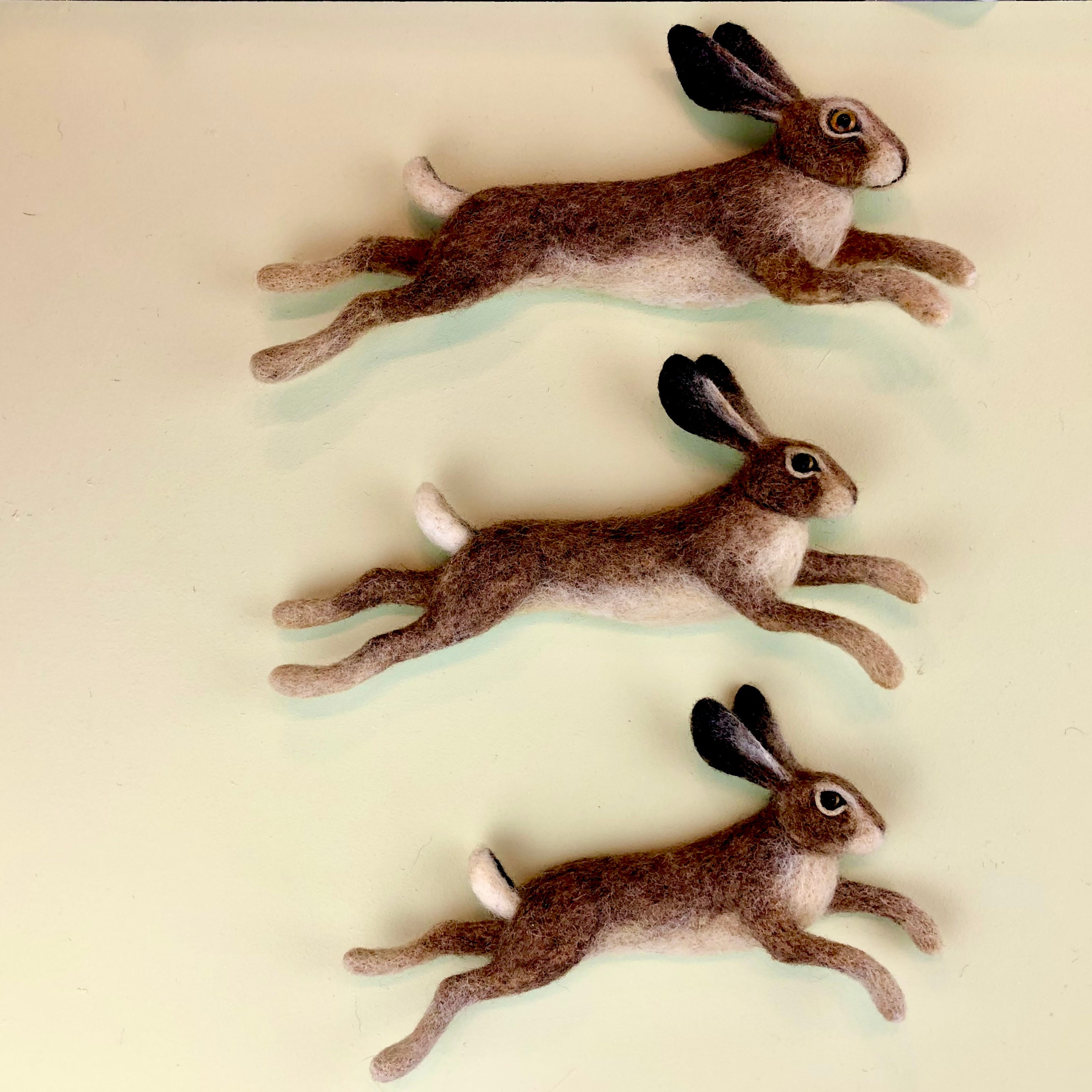 Wall Hare Trio Kit - Etsy