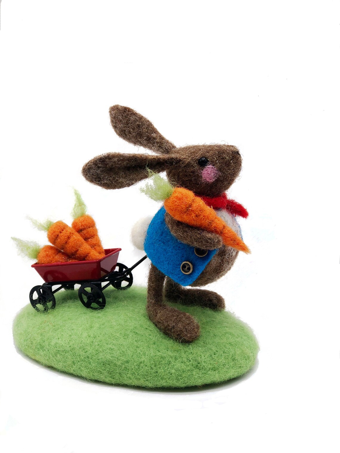Bunny With Carrots Instruction Download - Etsy