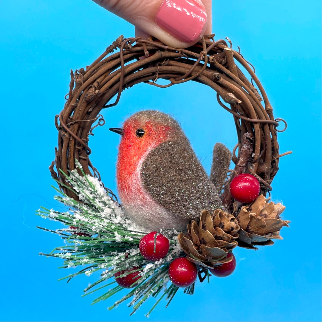 Robin Mini Wreath- Academy Materials Pack - Etsy
