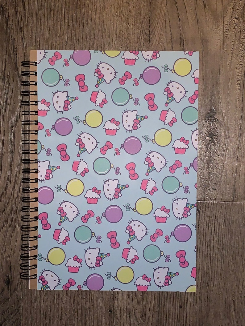 Hello Kitty Notebook - Etsy