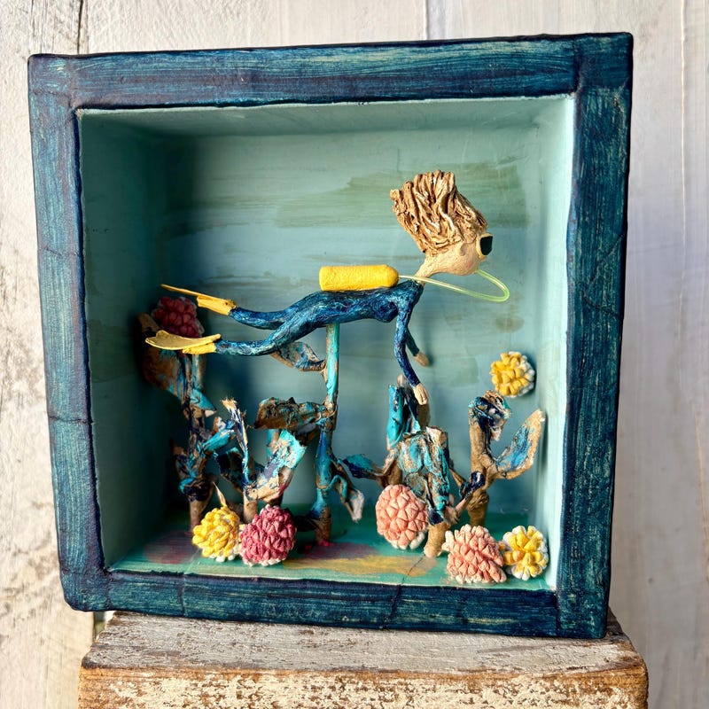Paper Mache Relief - Etsy