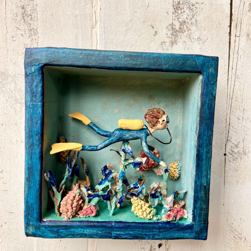 Paper Mache Relief - Etsy