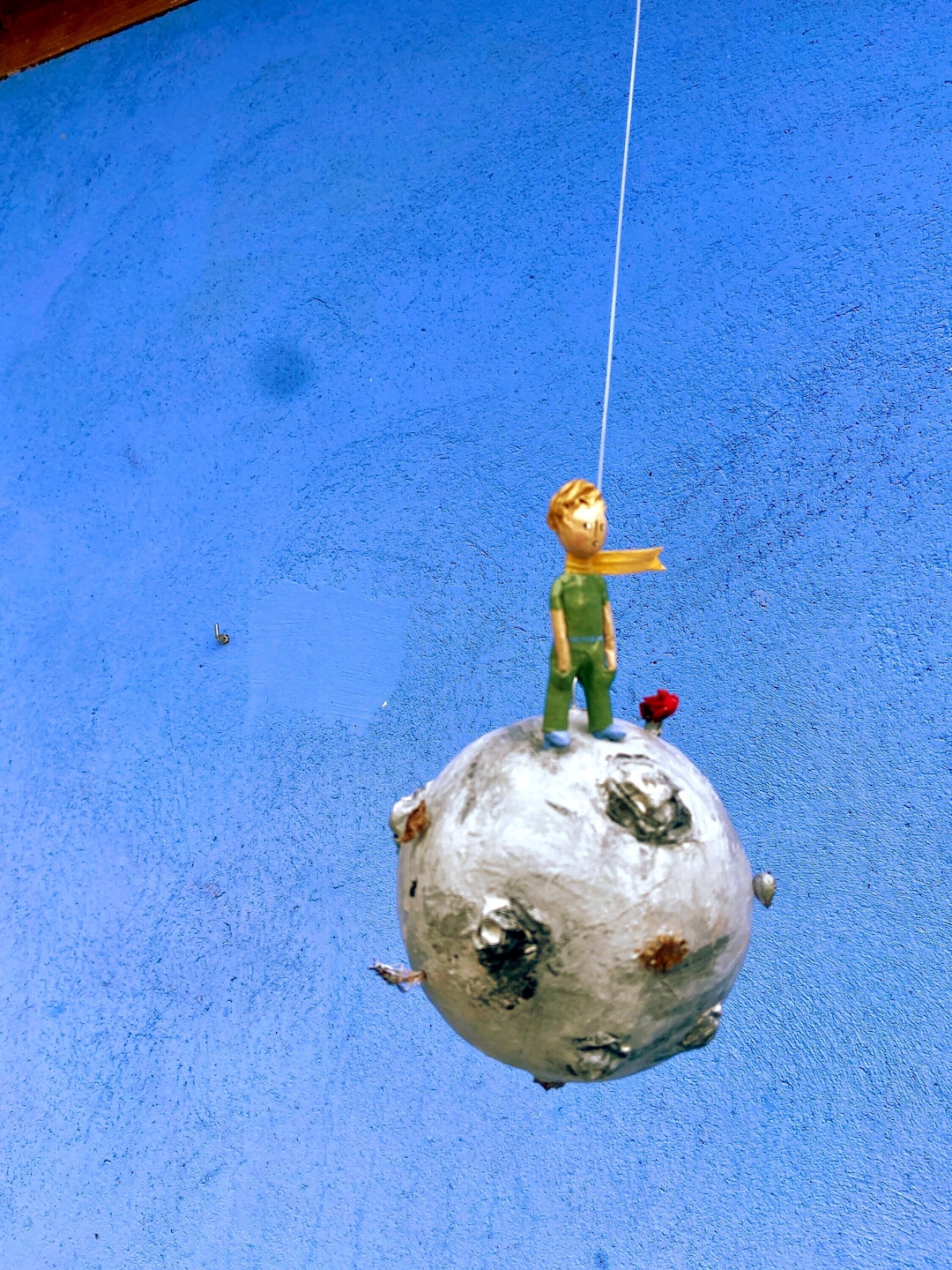 The Little Prince Planet Mobile: Handcrafted Paper Mache Hanging ...