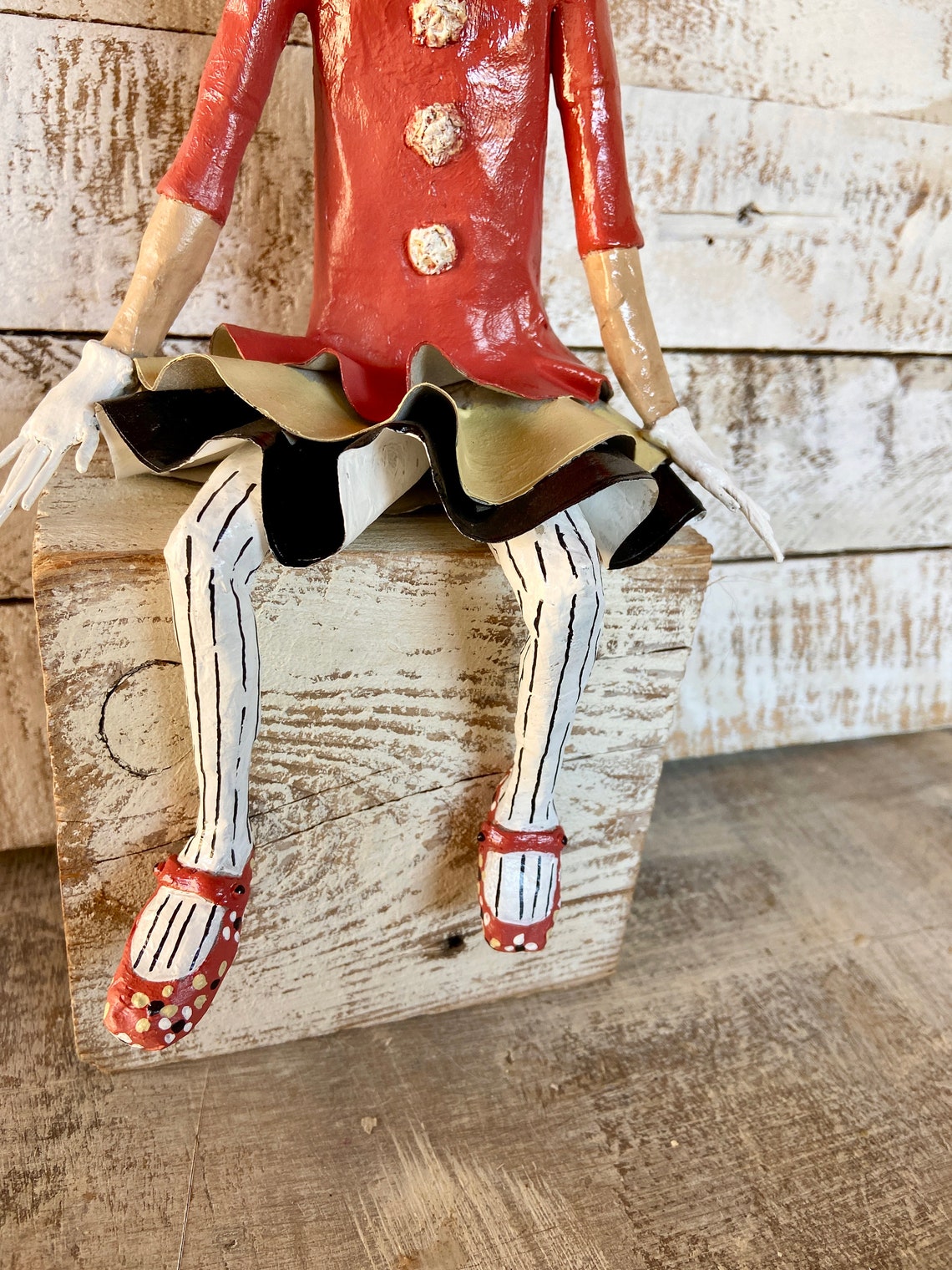 Hide Spanish Art Doll, OOAK Doll, Mimo Figure, Clown Sculpture, Doll ...