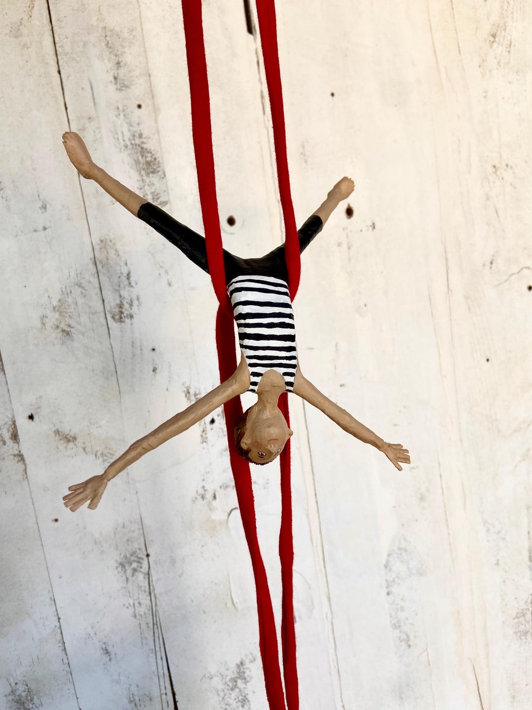 Hanging Circus Acrobat – Decorative Fabric Figure, Handmade - Etsy