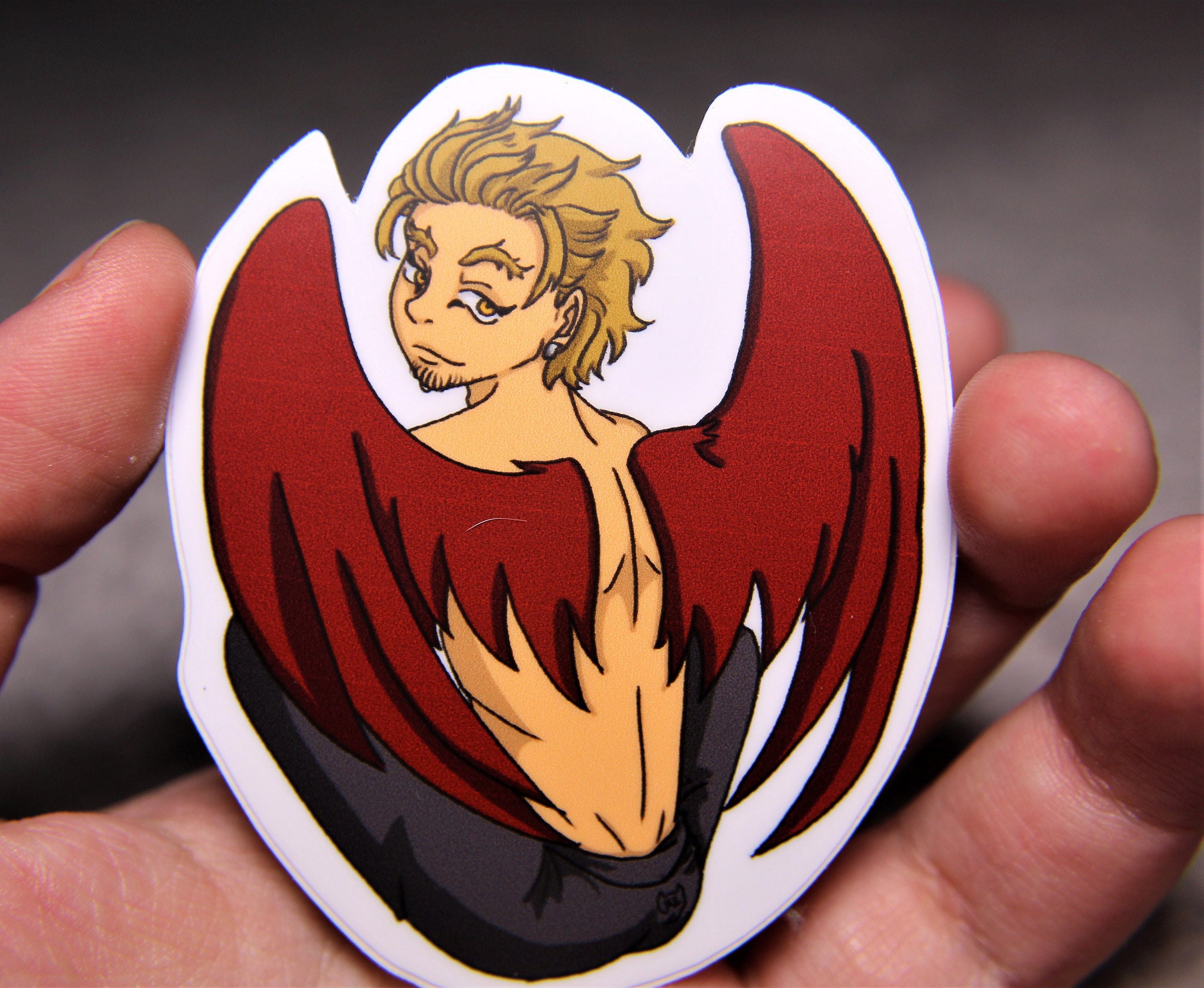 My Hero Academia Hawks Sticker Fanart Character Sticker - Etsy España