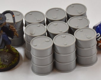 3d Printed Oil Drum - Etsy