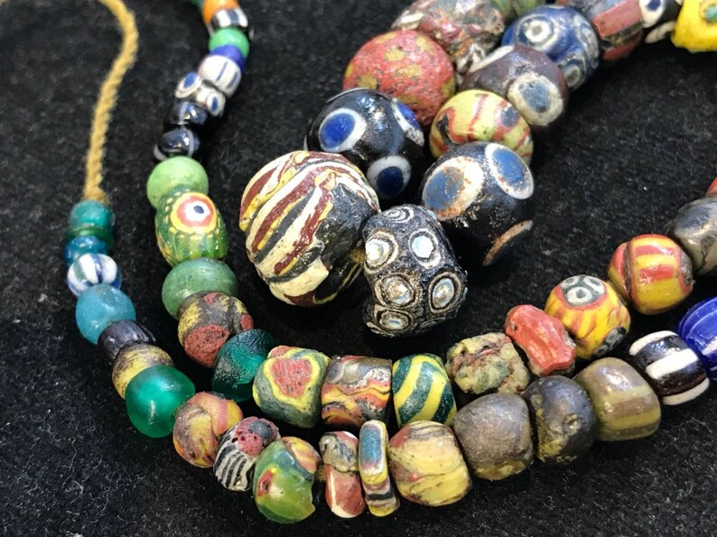 Authentic Ancient Roman Islamic Glass Bead 250BC-650AD Find | Etsy