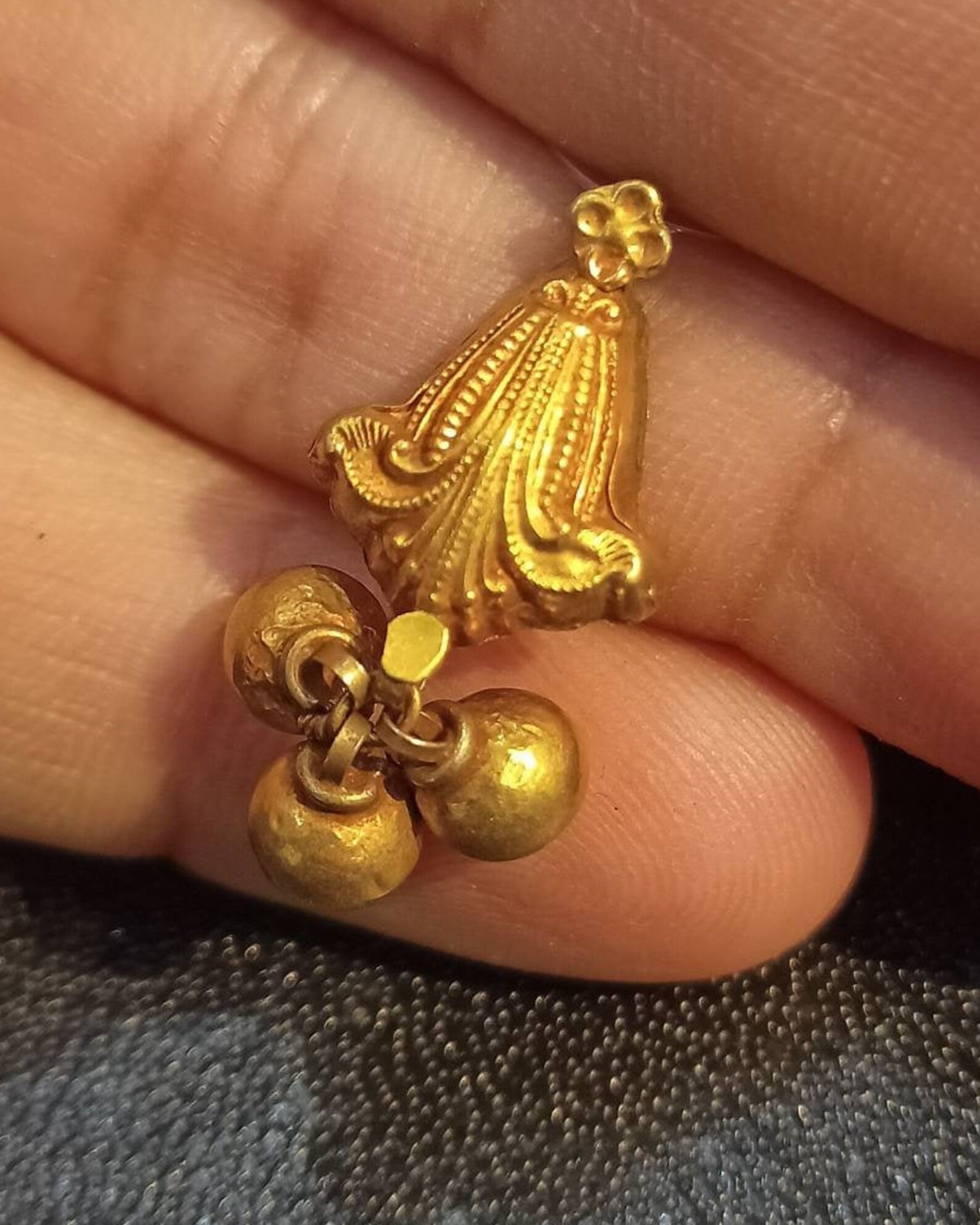 Antique Amulet 1800s Fine Collection Old Solid 22K Gold | Etsy