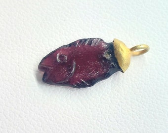 Garnet Fish - Etsy