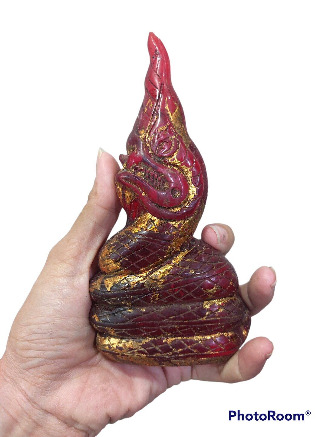 Antique Red Naga Eye Stone Naga Statue Powerful Amulet - Etsy