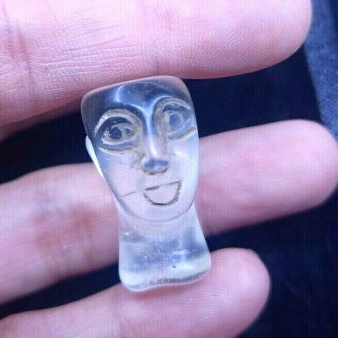 Ancient Roman Rock Crystal Carved Godess Head Chess Checker - Etsy