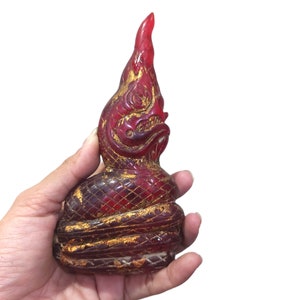 Antique Red Naga Eye Stone Naga Statue Powerful Amulet - Etsy