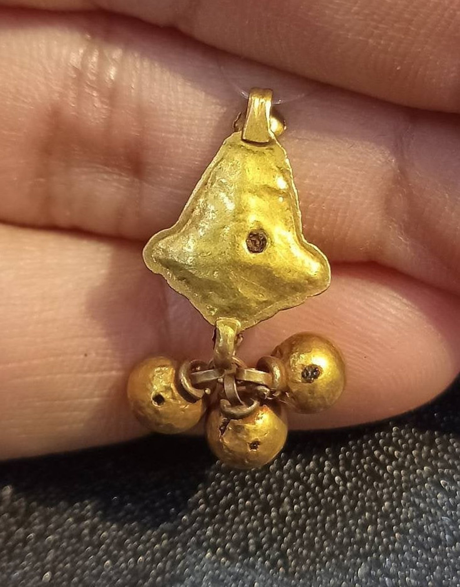 Antique Amulet 1800s Fine Collection Old Solid 22K Gold | Etsy