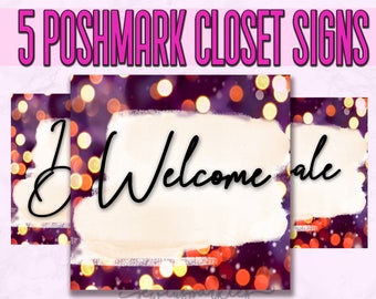 Poshmark Background - Etsy