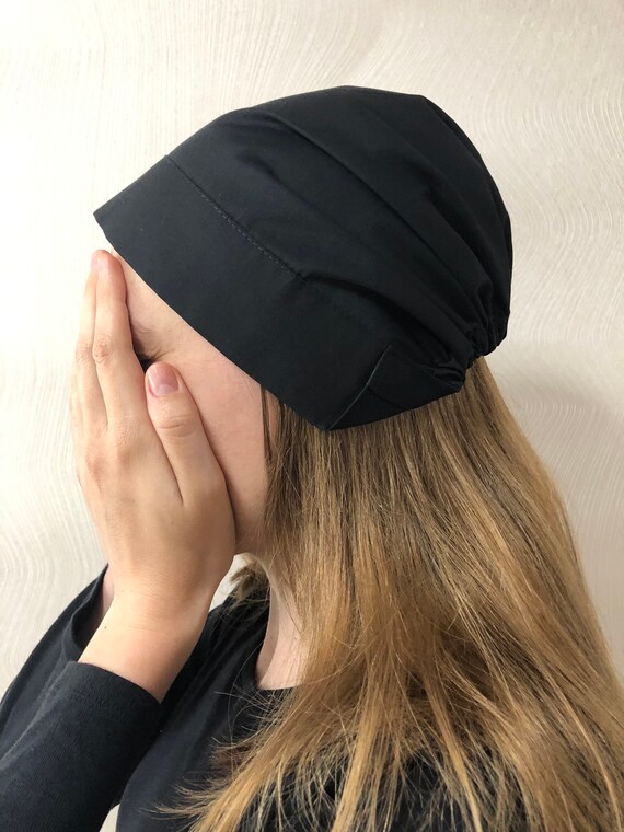 Black Cape the Handmaid's Tale Cap Handmaids Tale Cap | Etsy