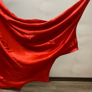 Devil Cloak Dracula Cloak Bat Vampire Cloak Witch Costume Black Cloak ...