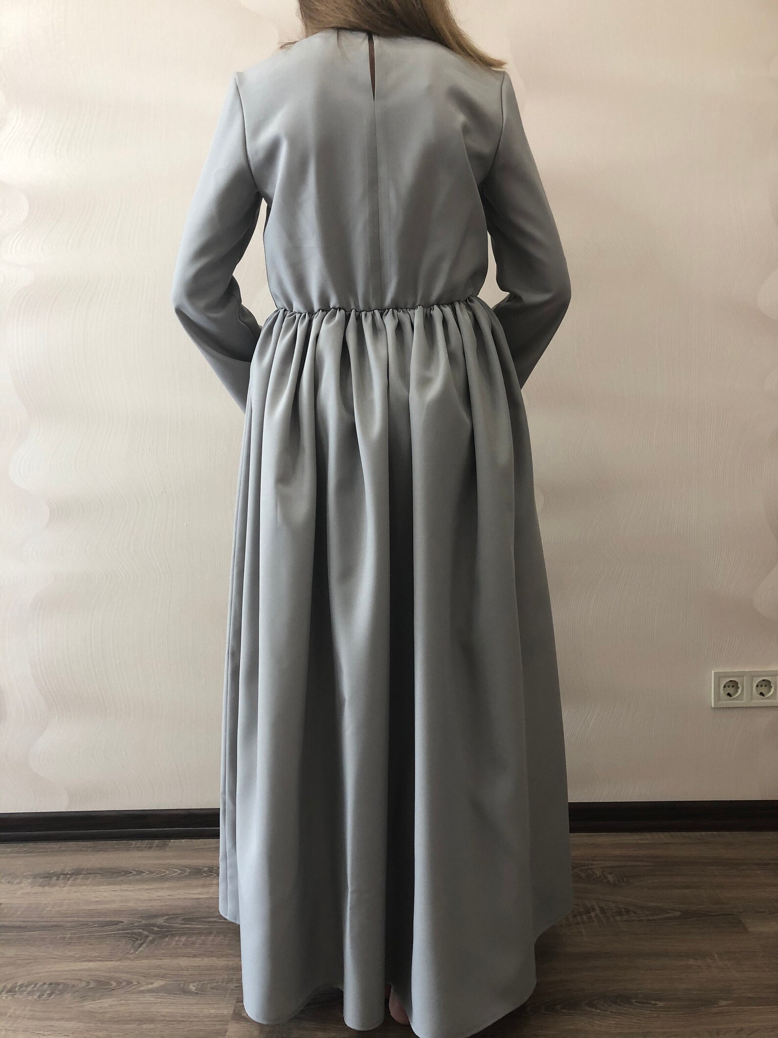 Nun Costume Valak Costume Nun Habit Veil Gray Nun's Costume Medieval ...