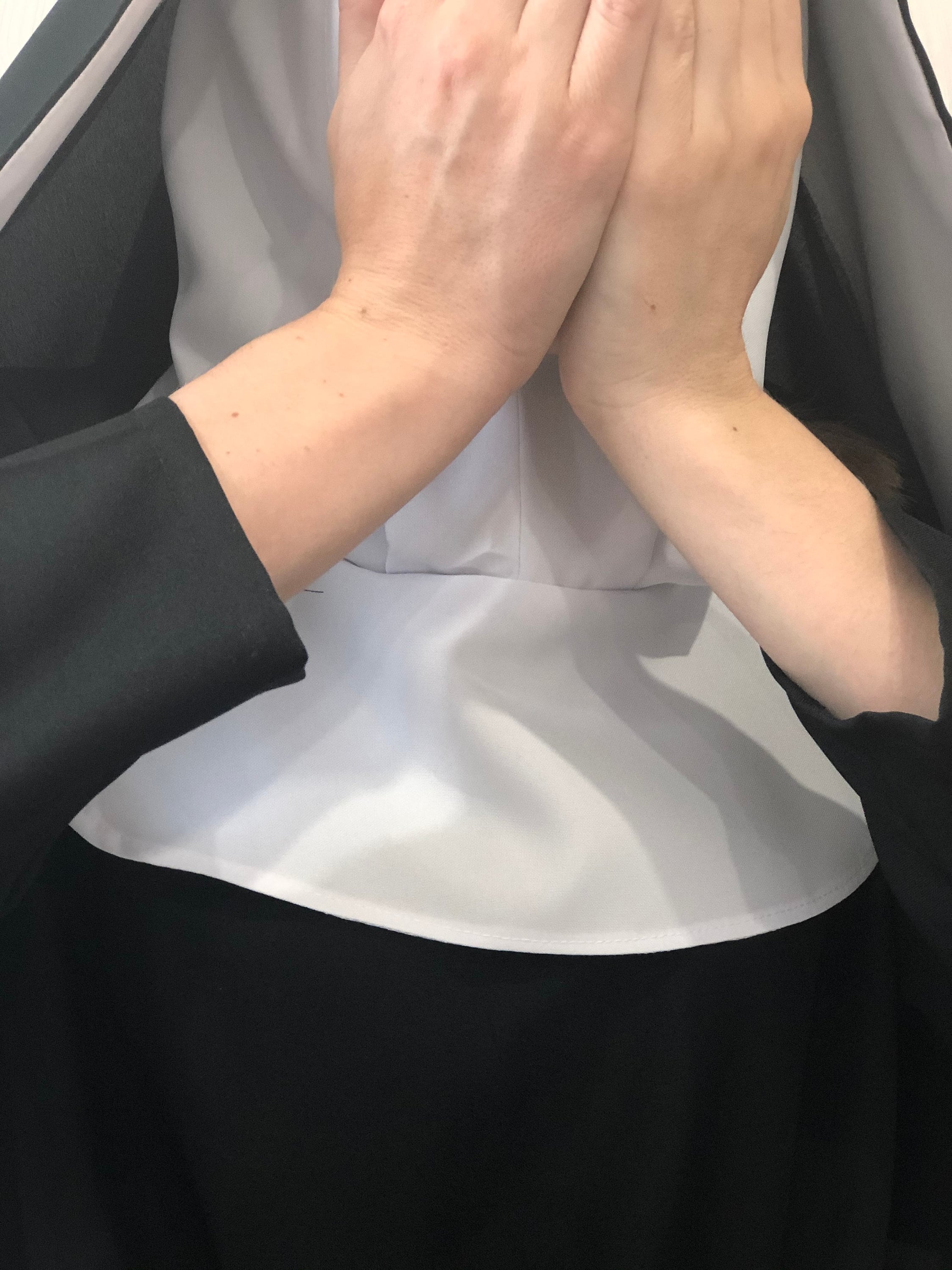 Nun Costume Valak Costume Nun Habit Veil Nun's Costume | Etsy UK