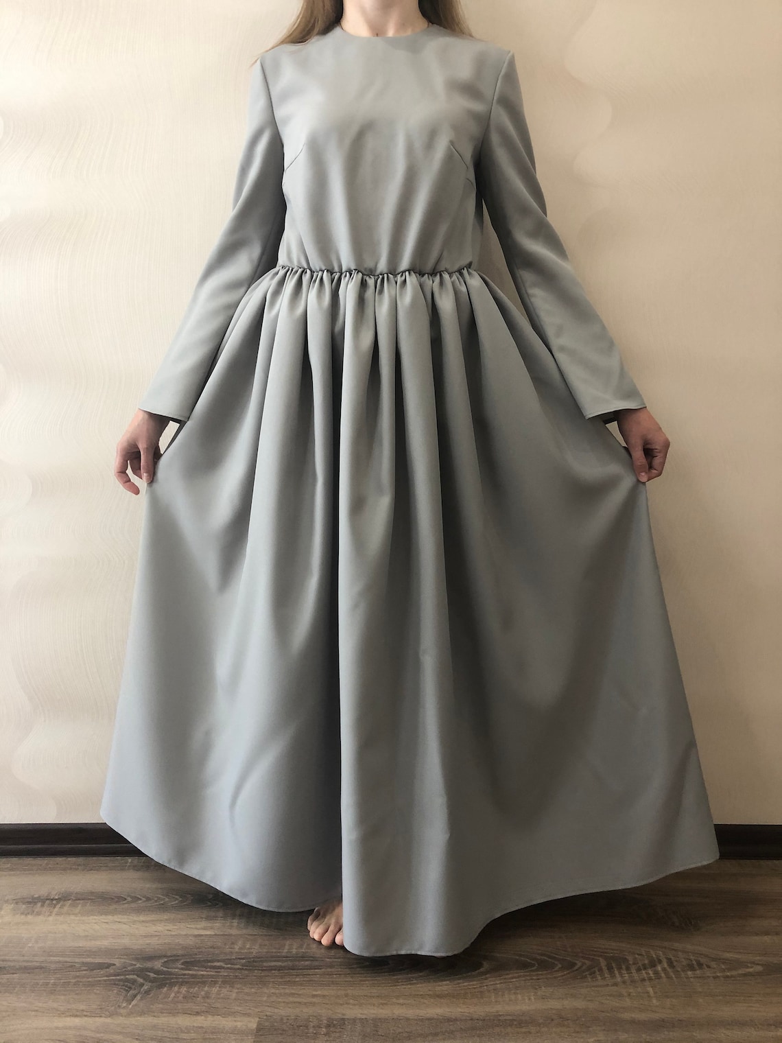 Nun Costume Nun Habit Veil Gray Black Nuns Costume Medieval | Etsy UK