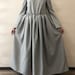 Nun Costume Nun Habit Veil Gray Black Nuns Costume Medieval Veil ...