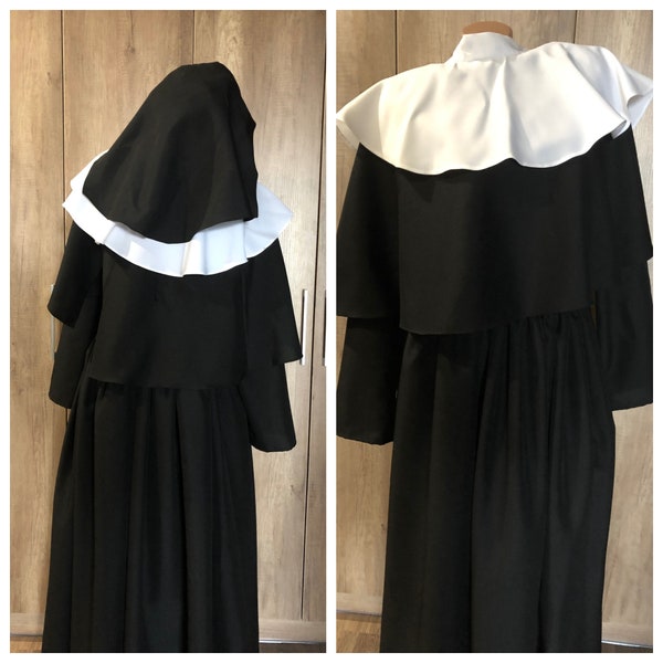 Gothic Nun Costume - Etsy
