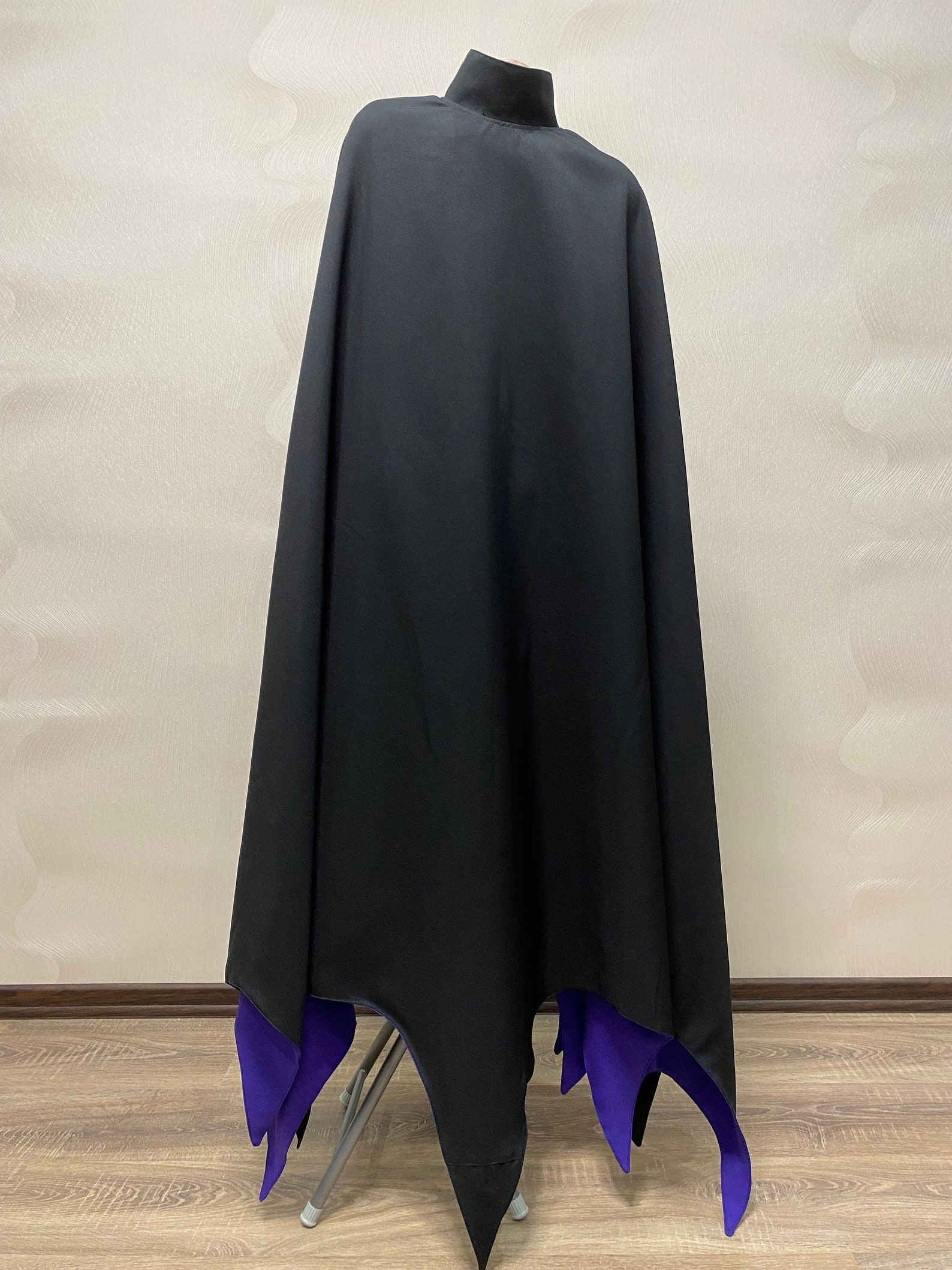 Bat Cosplay Bat Costume Bat Cape Bat Cloak Black Purple Cape - Etsy