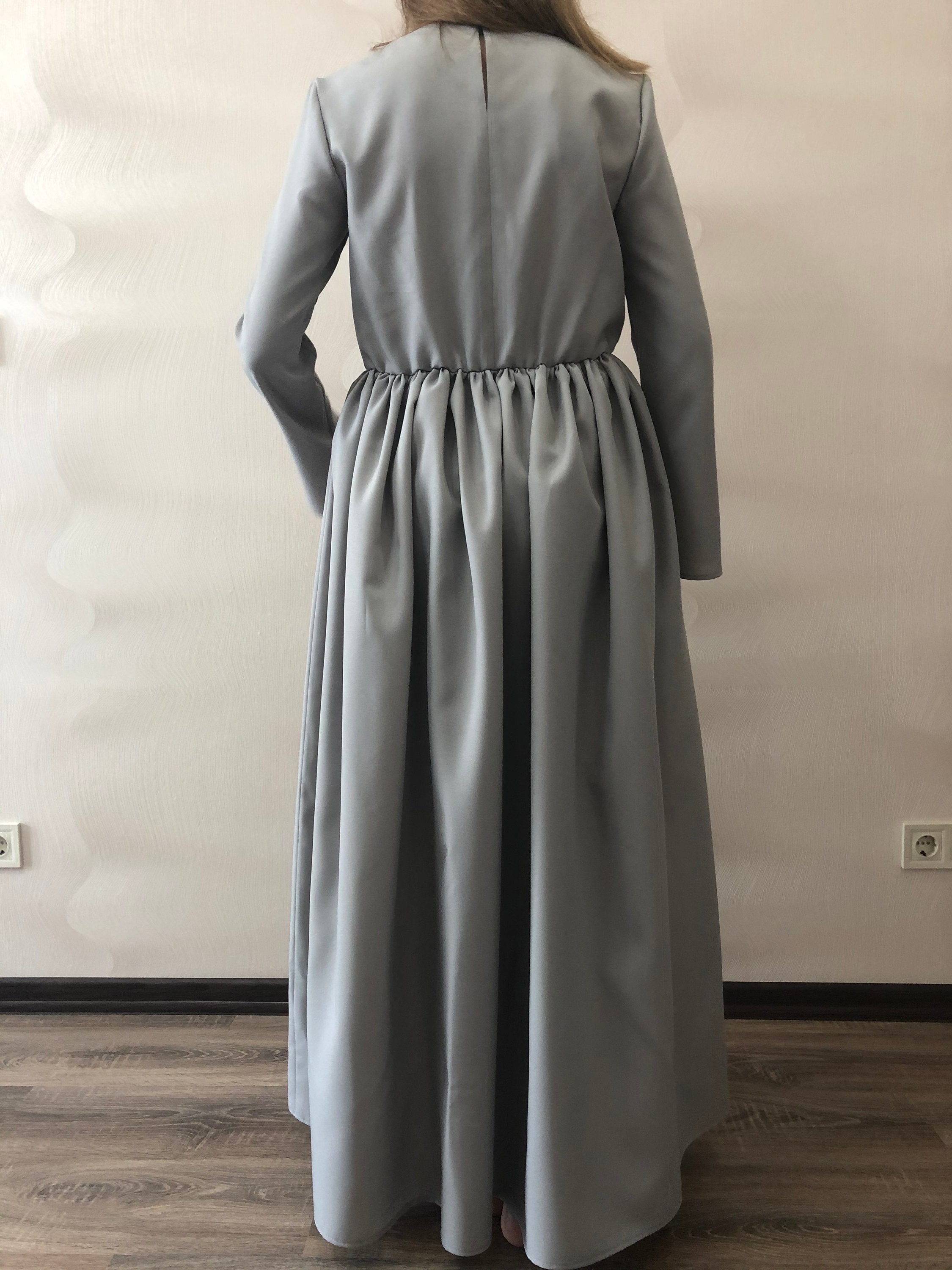 Nun costume Nun habit Veil Gray Black Nuns costume Medieval | Etsy