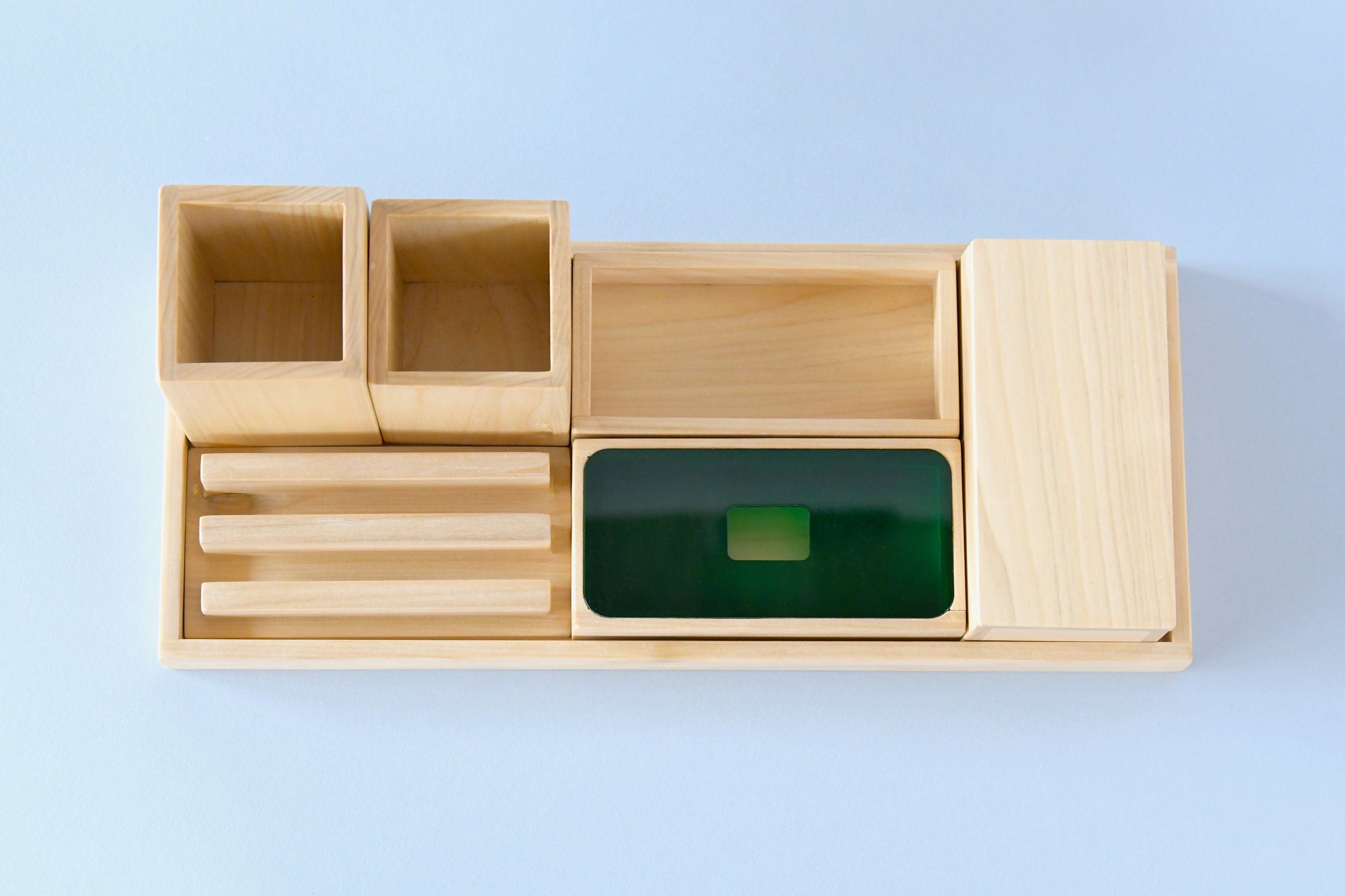 Office Accessories for Men and Women Wooden Desk Organizer - Etsy