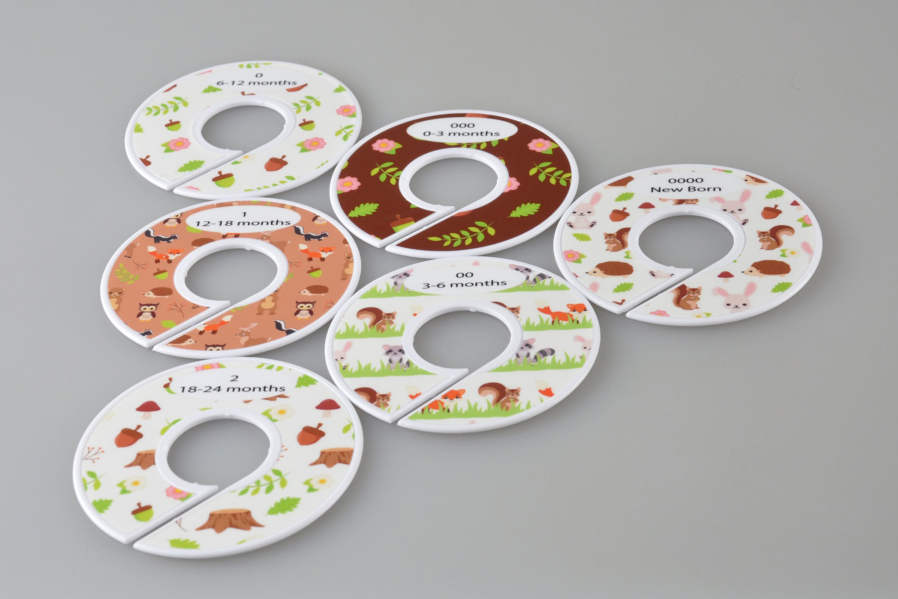 Woodland Animals Dividers Nursery Closet Organizer Nursery Closet ...