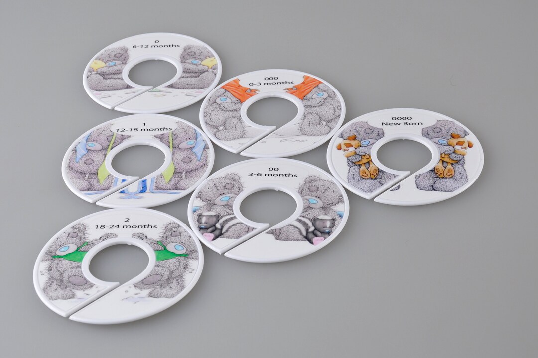 Tatty Teddy Dividers Nursery Closet Organizer Nursery Closet Dividers ...