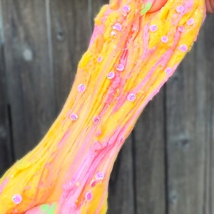 8oz.peachy Citrus Soda-slime Kit Cloud Cream Slime-peachy Citrus ...