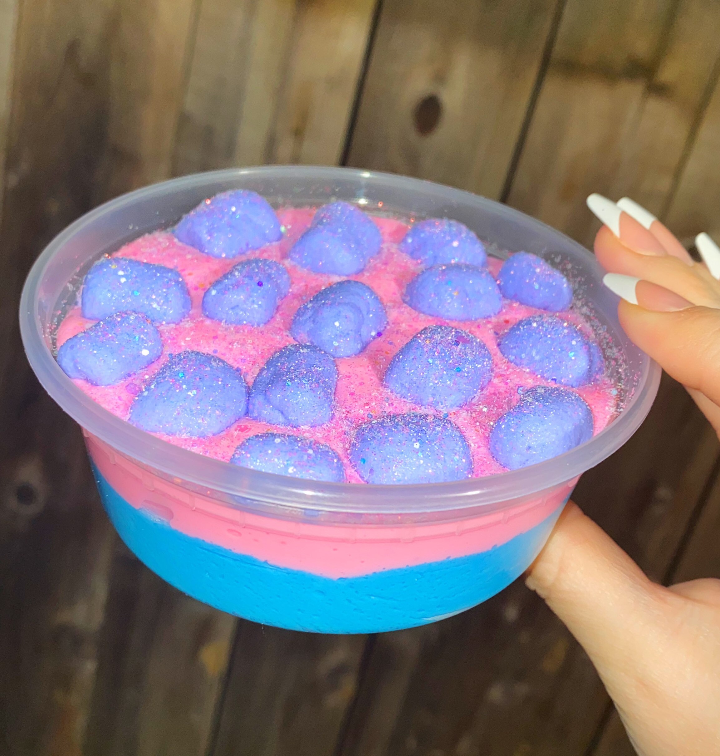 Cotton Candy Hot Coco Slime Kit: Fizzy Butter Cloud DIY Slime - Etsy