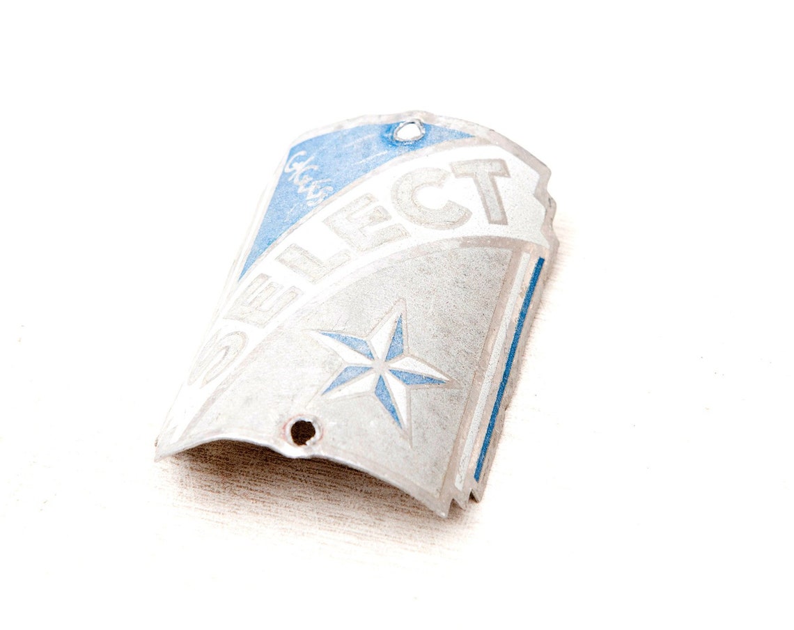 Vintage French Bicycle Headbadge Head Badge for Bicycles - Etsy