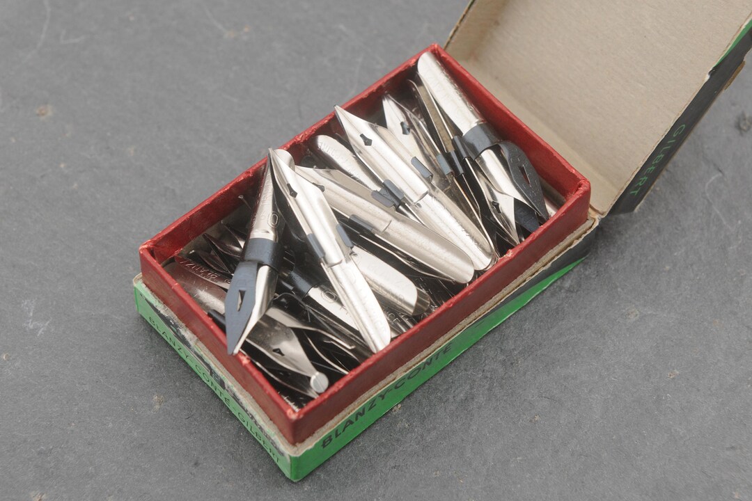 Vintage Pen Nibs,ink Pen Nibs, Calligraphy Nibs Set, Vintage Nibs ...