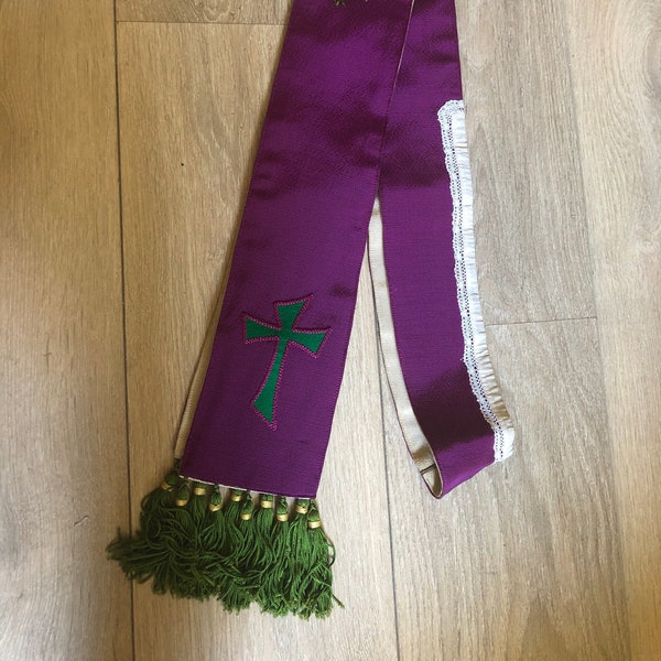 Purple Liturgical Fabric - Etsy