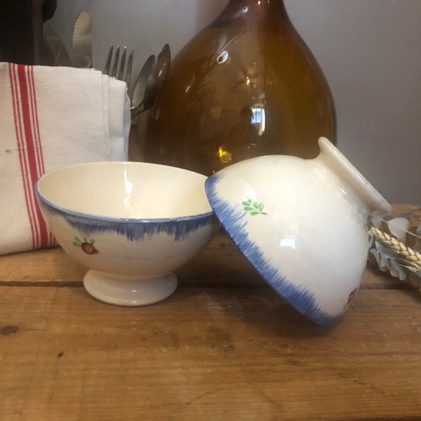 French Coffee Bowls - Etsy