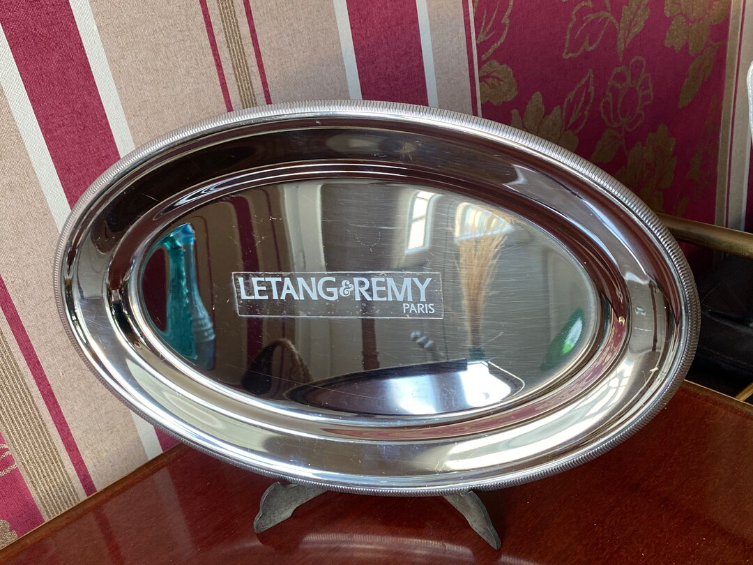Medium Size French Tray of Letang & Remy, Letang Remy France Stainless ...
