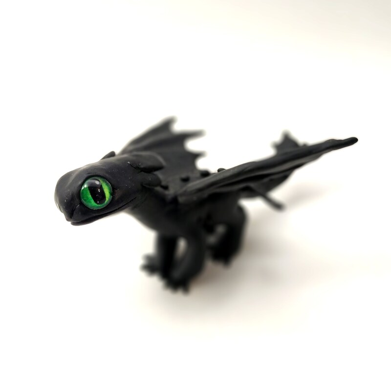 Toothless Dragon - Etsy