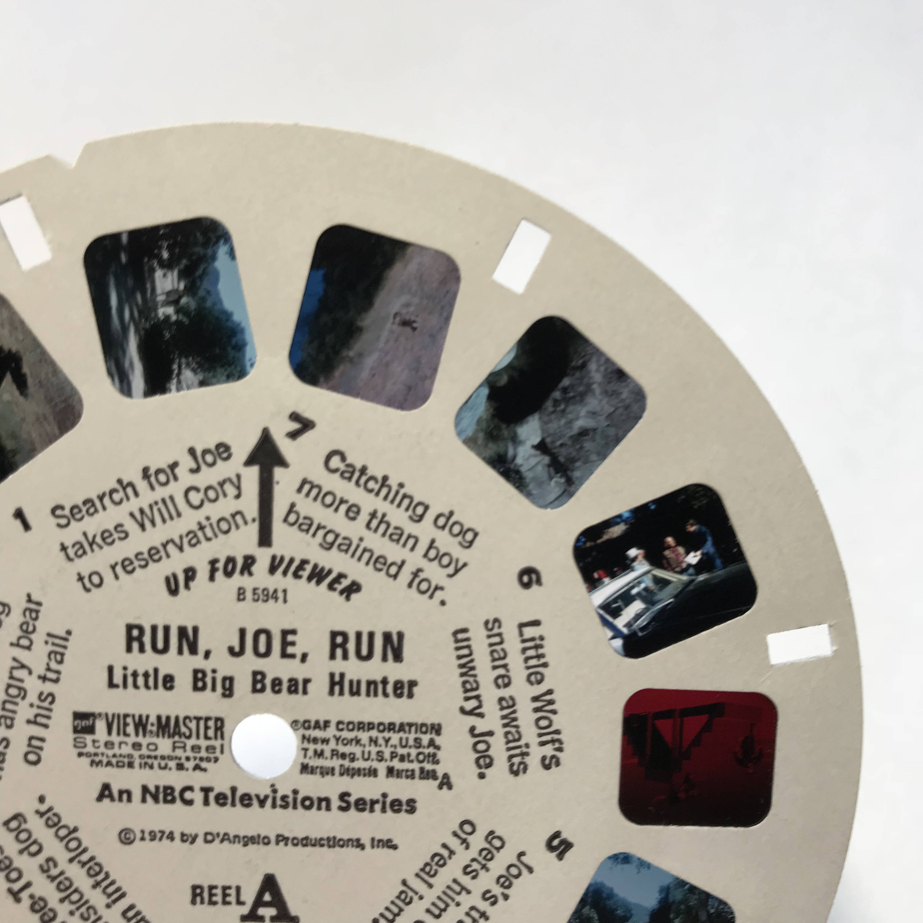 Viewmaster Reels Set - Viewmaster- 3D Stereo - Canada - Run Joe Run ...
