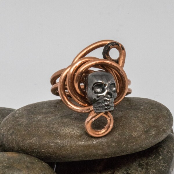 Copper Wire Ring - Etsy UK