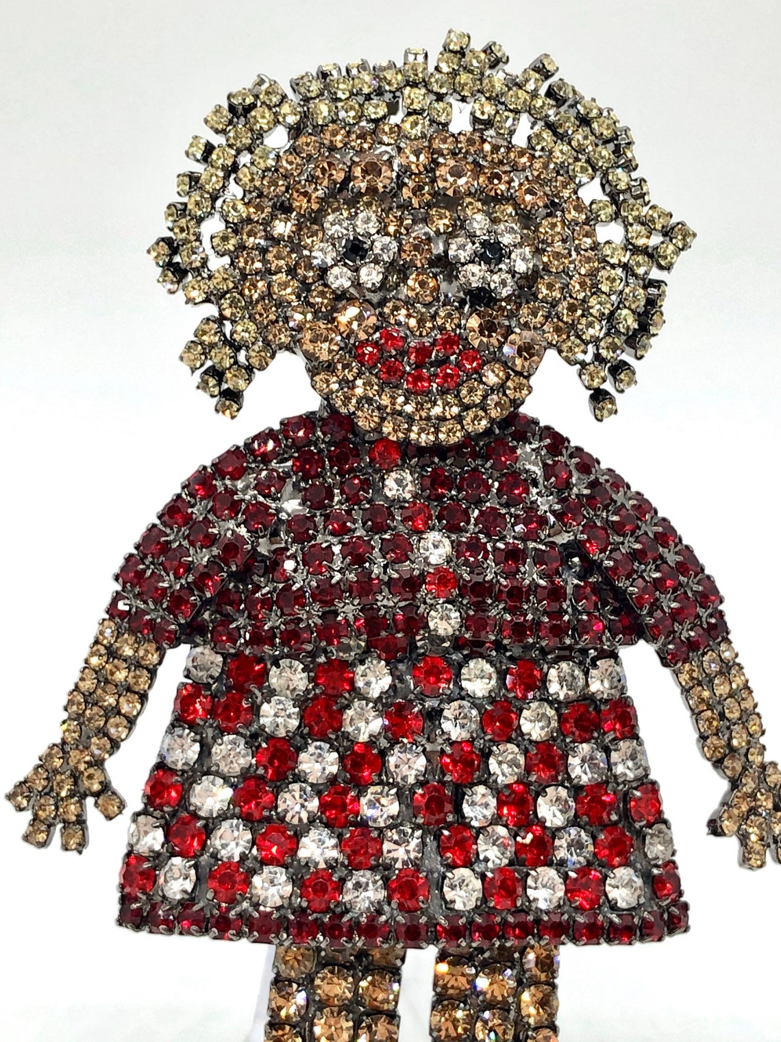 Frozen Charlotte Brooch - Retro Dolly Pin - Etsy