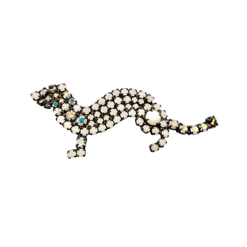 Rhinestone Ferret Pin Several Color Choices - Etsy
