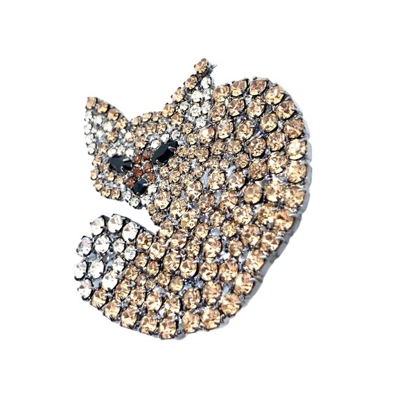Fennec Fox Pin - Adorable Exotic Pet Brooch - Gem