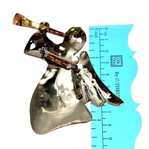 Silver Angel Brooch / Pendant -vintage Christmas Jewelry - Etsy