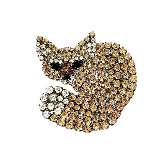 Fennec Fox Pin - Adorable Exotic Pet Brooch - Gem