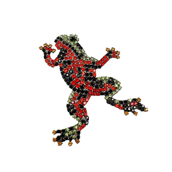 Fire Bellied Toad Brooch / Amphibian Jewelry / von Wa… - Gem