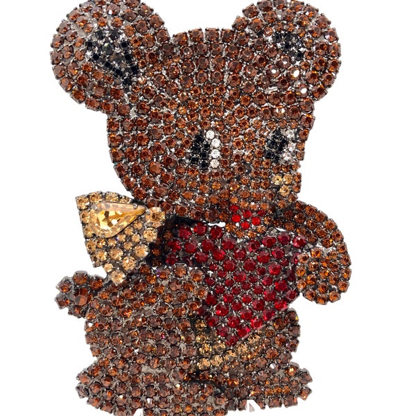 Bear Brooch - Etsy UK